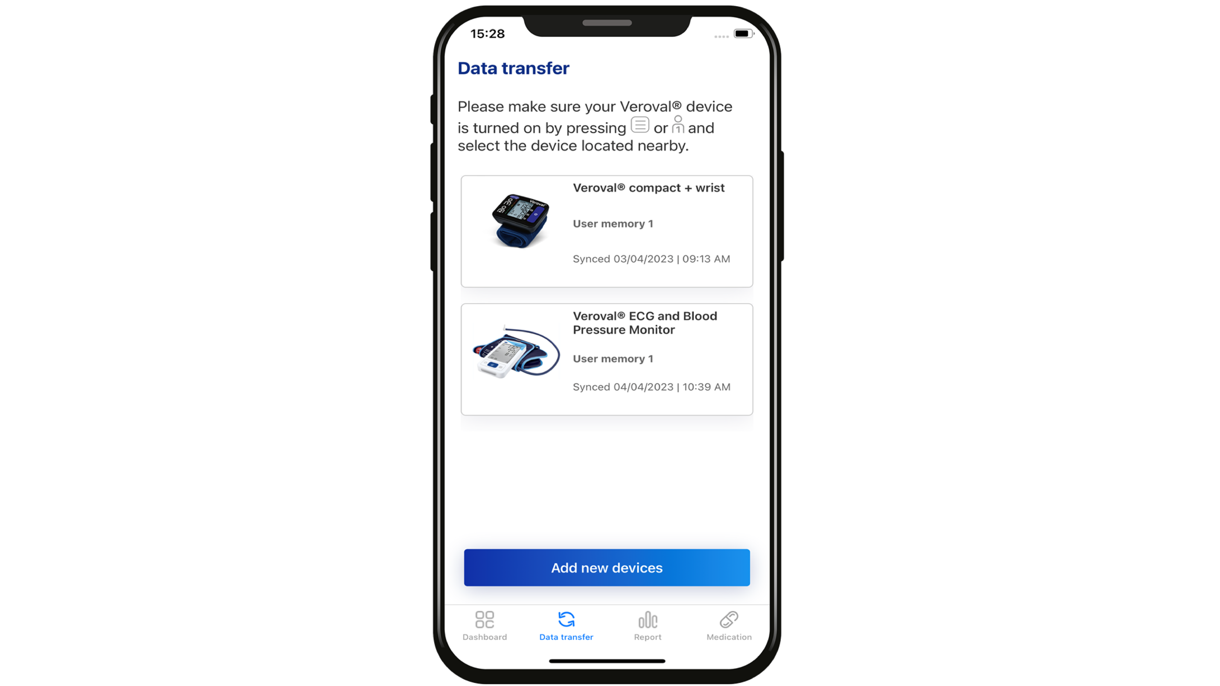 Veroval® medi.connect app