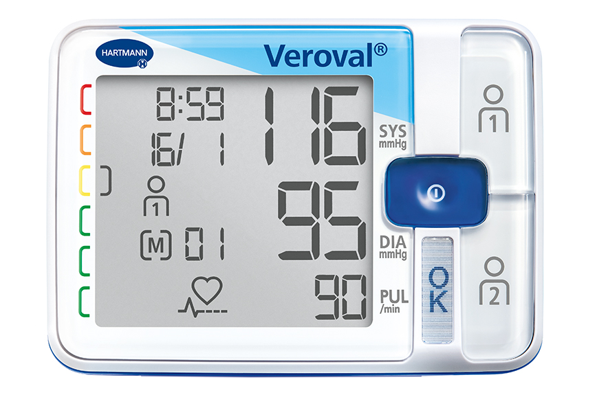 Veroval® апарат за кръвно налягане за китка