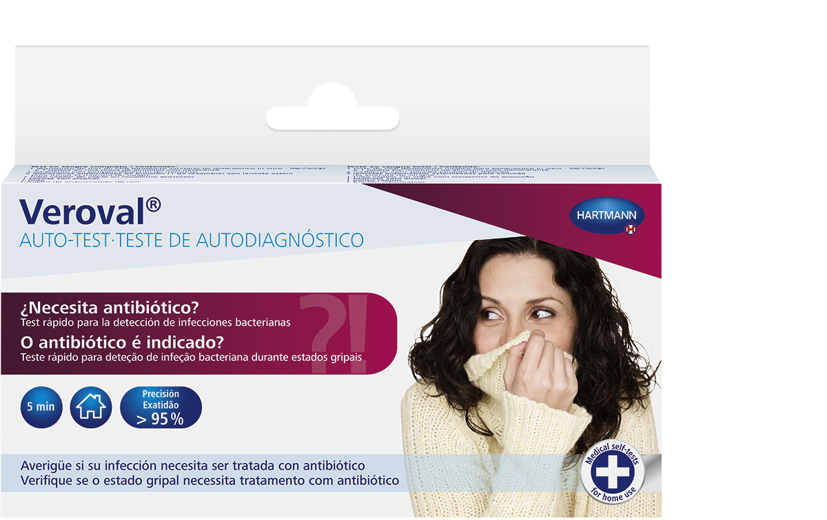 Veroval | ¿Necesito antibióticos? | Auto-tests | Diagnosticos | HARTMANN