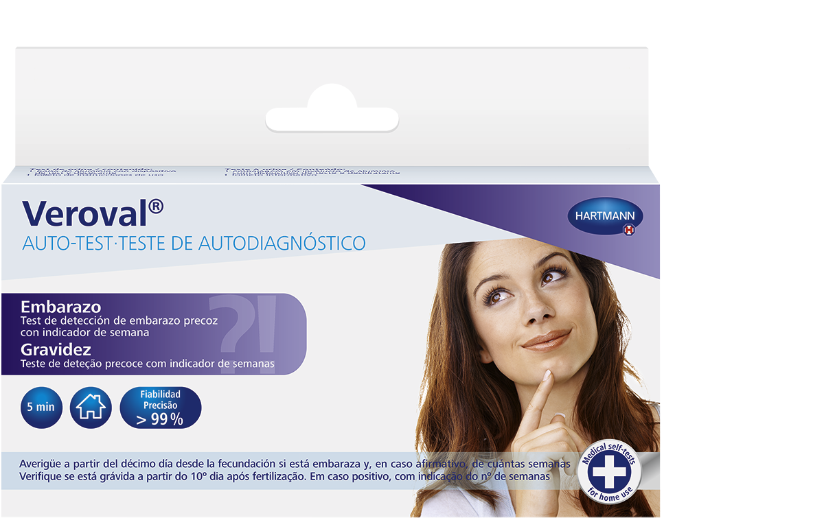 Veroval |Embarazo | Auto-tests | Diagnósticos | HARTMANN